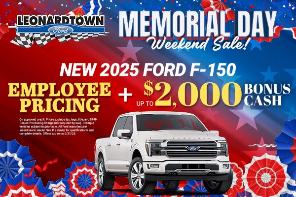 Ford Dealer in Leonardtown, MD | Used Cars Leonardtown | Leonardtown Ford